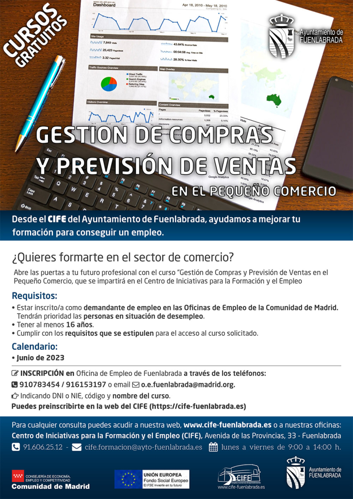 Curso De Gestión De Compras Y Previsión De Ventas En El Pequeño Comercio Centro De Iniciativas 
